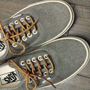 Vans | Shoes | Vansjcrew Canvas Authentic Sneakers | Poshmark